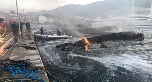 Deadly Fire at Turkish Marina